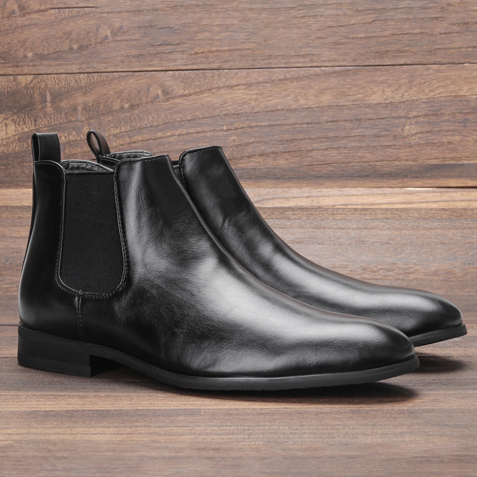 Stivali Chelsea Scarpe Da Uomo In Pelle Moda Uomo Outdoor