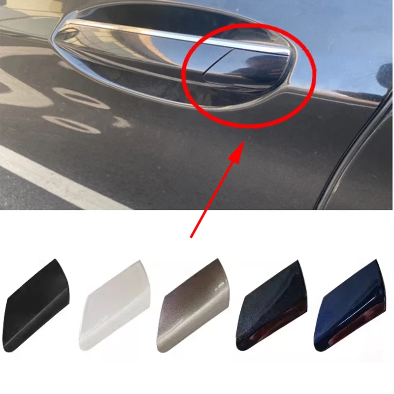 Auto Front Left Driver Side Outer Door Handle Lock Key Hole Cover Cap ...