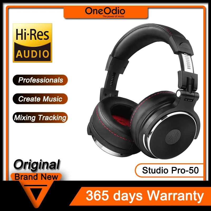 Oneodio Pro Wired Studio Headphones, Professional DJ Headphone com ...