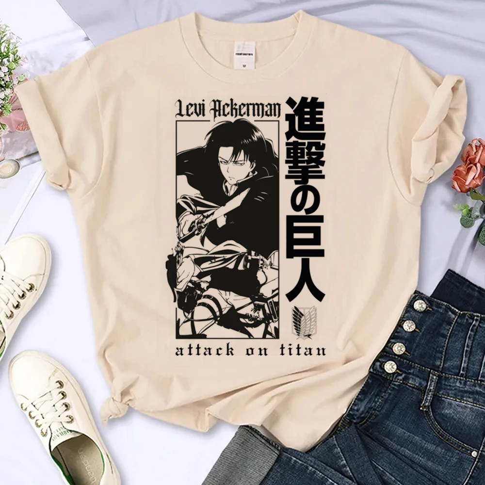 Japanese Anime Attack on Titan T-Shirt Men Women Ackerman Mikasa Eren ...