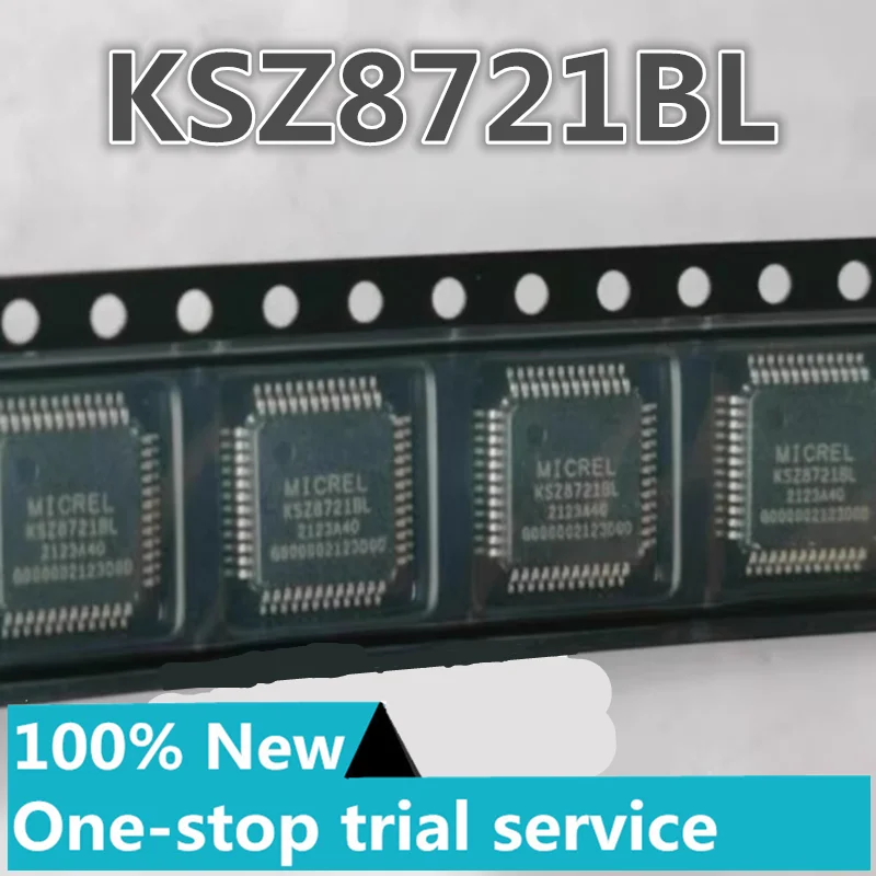 2-100PCS-KSZ8721BL-KSZ8721BL-TR-Package-LQFP48-MICROCHIP-new-original-authentic-Ethernet ...