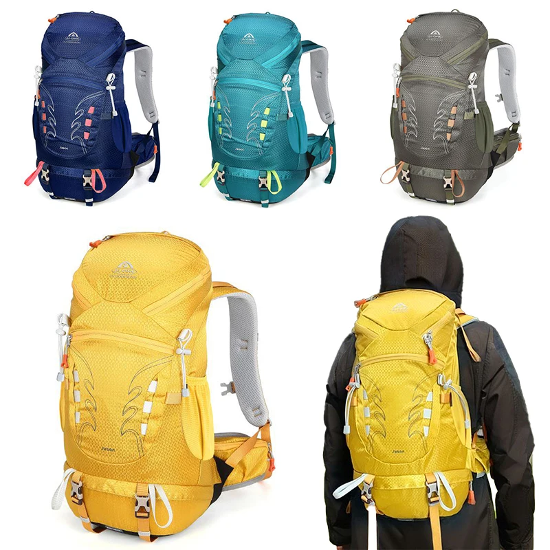 32L Hiking Backpack Lightweight - Breathable Ergonomic Backsystem ...