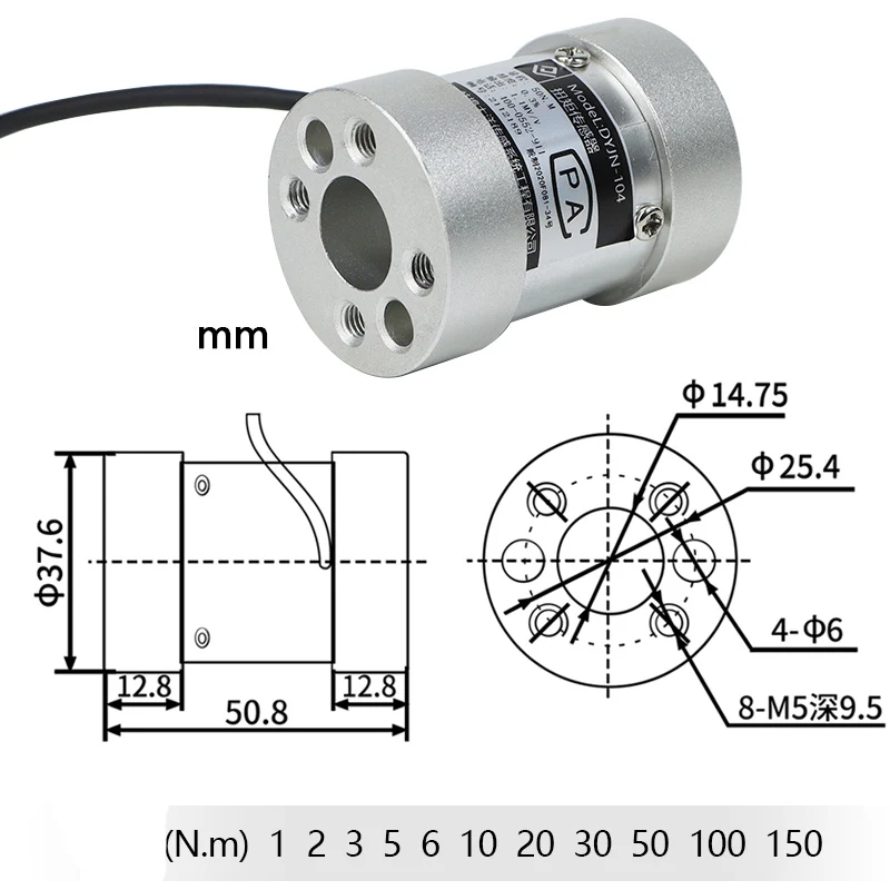 Sensor Torsi Statis Pengukuran Gaya Rotasi Pengukuran, 42% OFF