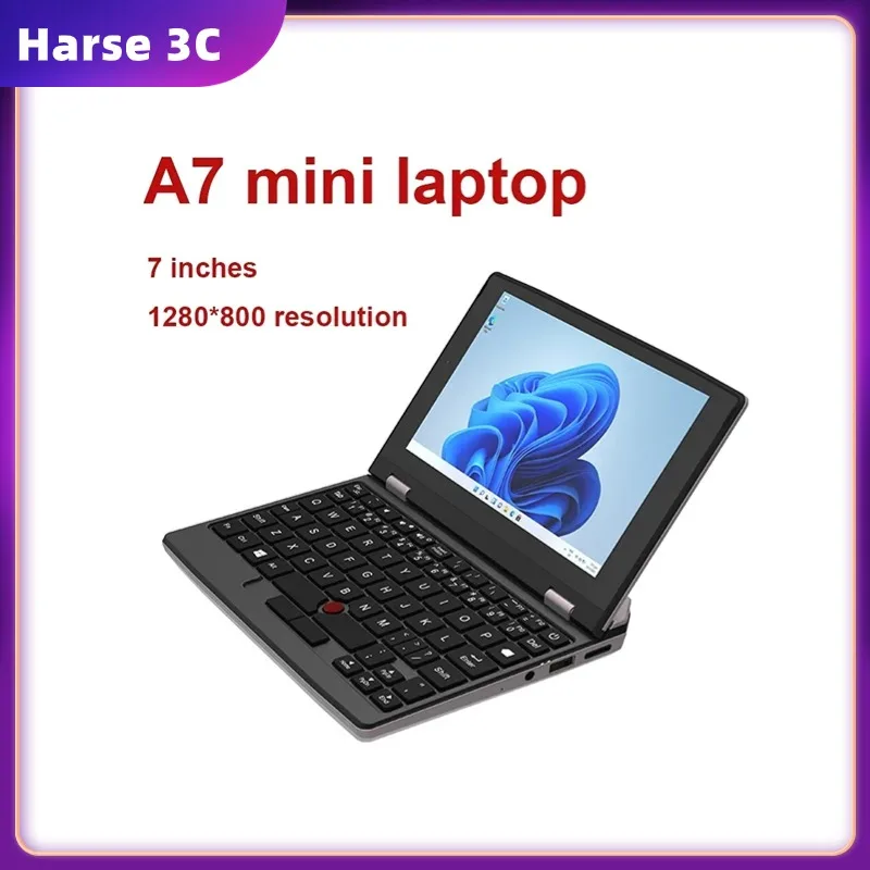 A7-Windows-11-Mini-Pocket-Laptop-7-Inch-Touch-Screen-Celeron-N4000-DDR4 ...