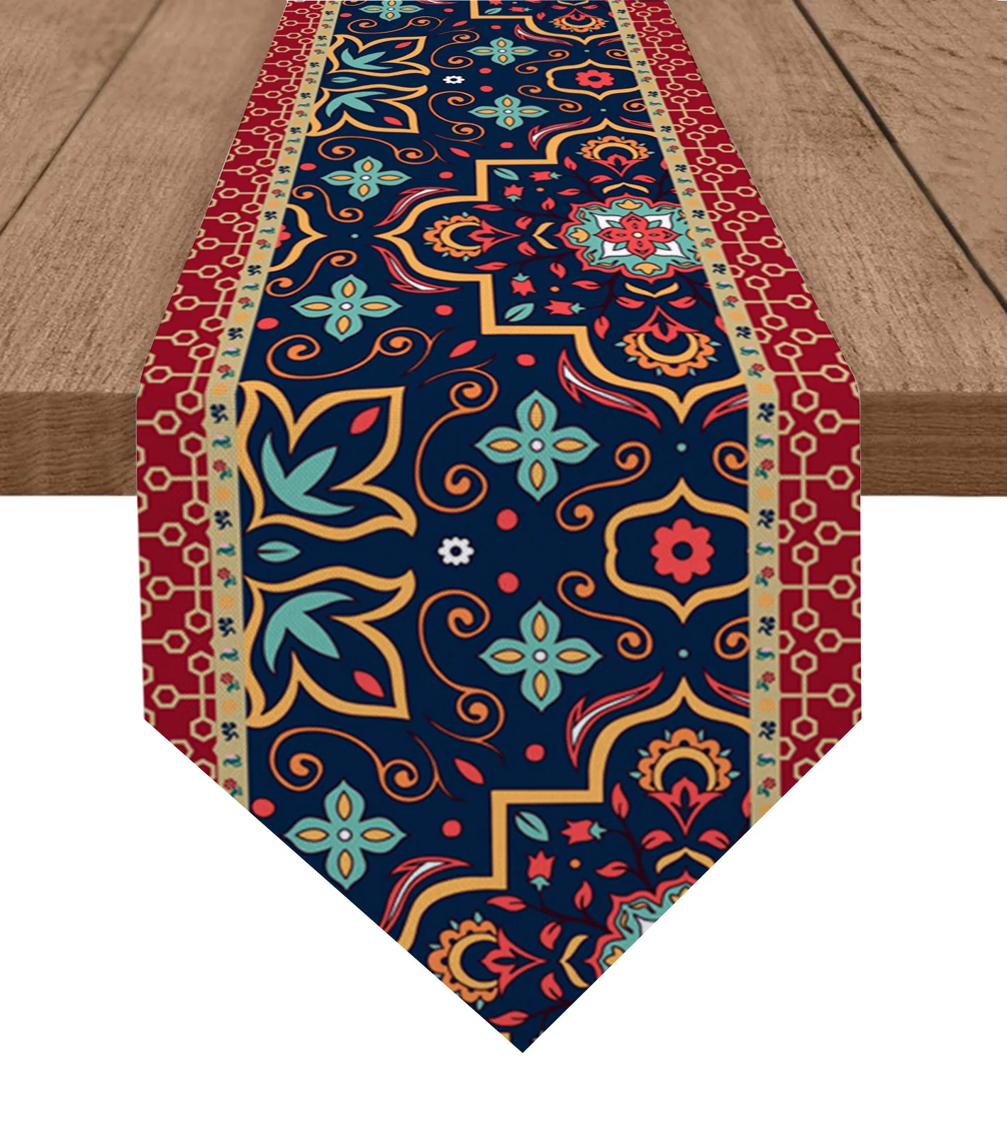 Turkish-Persian-Pattern-Retro-Table-Runner-Luxury-Wedding-Decor ...