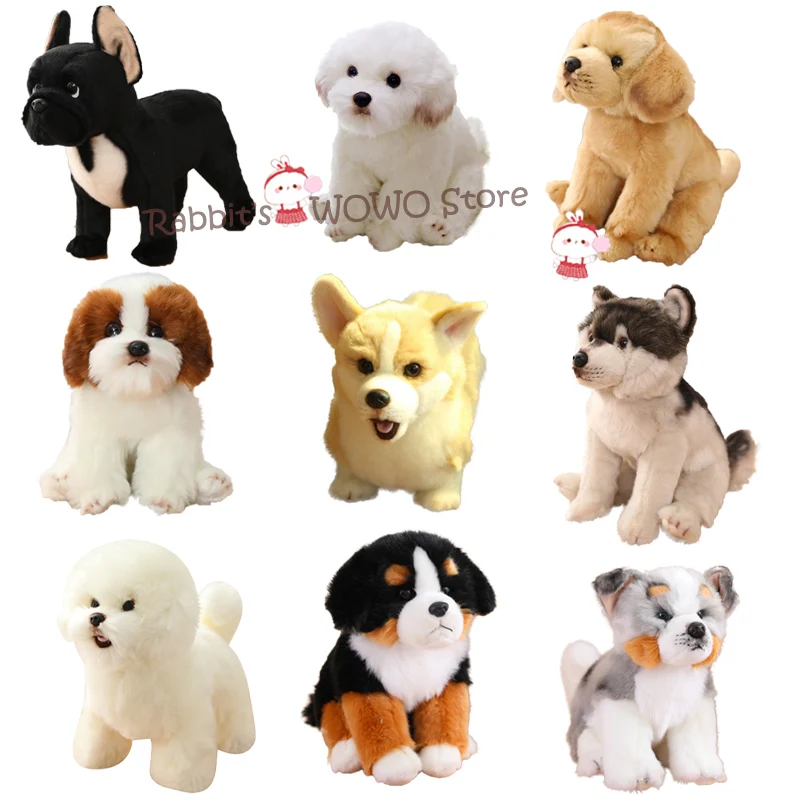 Lovely-Simulation-Cachorro-realista-para-crian-as-corgi-buldogue-da ...