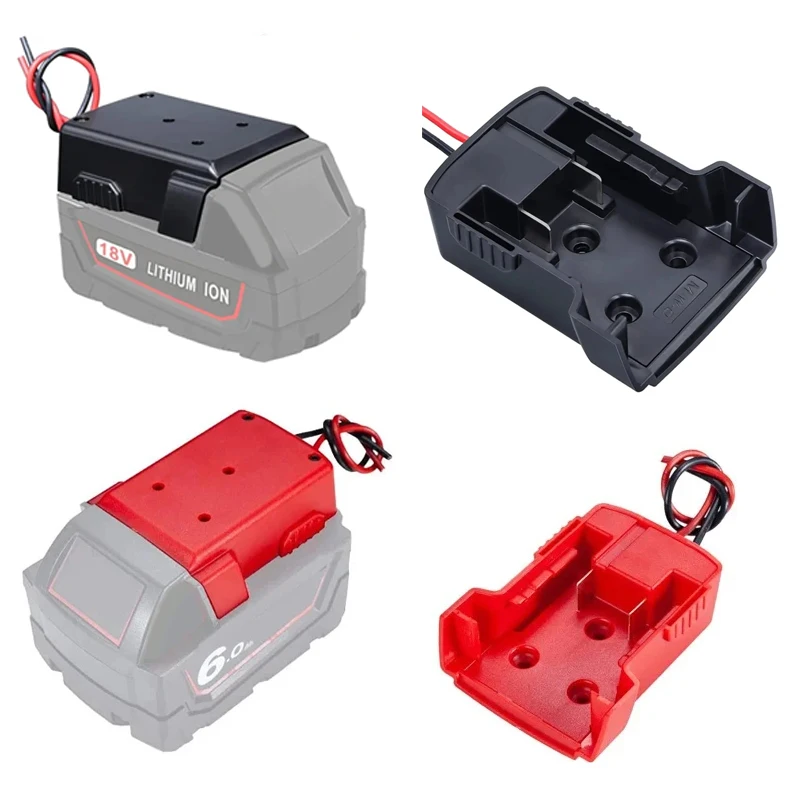 Battery-Adapter-For-Milwaukee-M-18-Li-Ion-Battery-Power-Connector ...