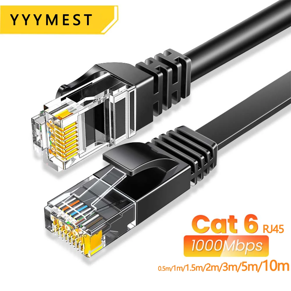 Ethernet-Cable-Cat6-Gigabit-High-Speed-1000Mbps-Internet-Cable-RJ45 ...