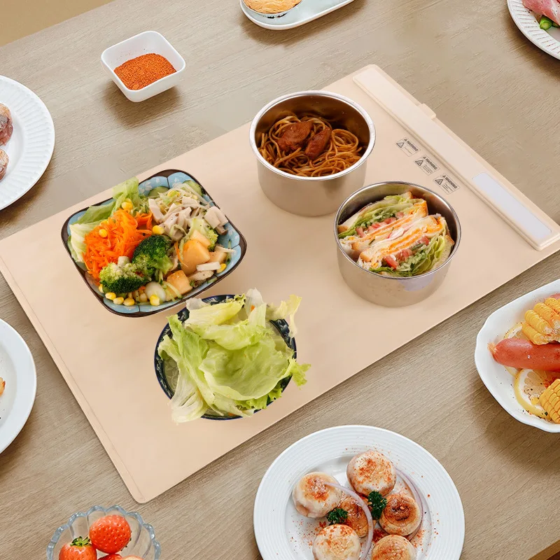 Folding Silicone Vegetable Warming Board Household Constant Temperature ...