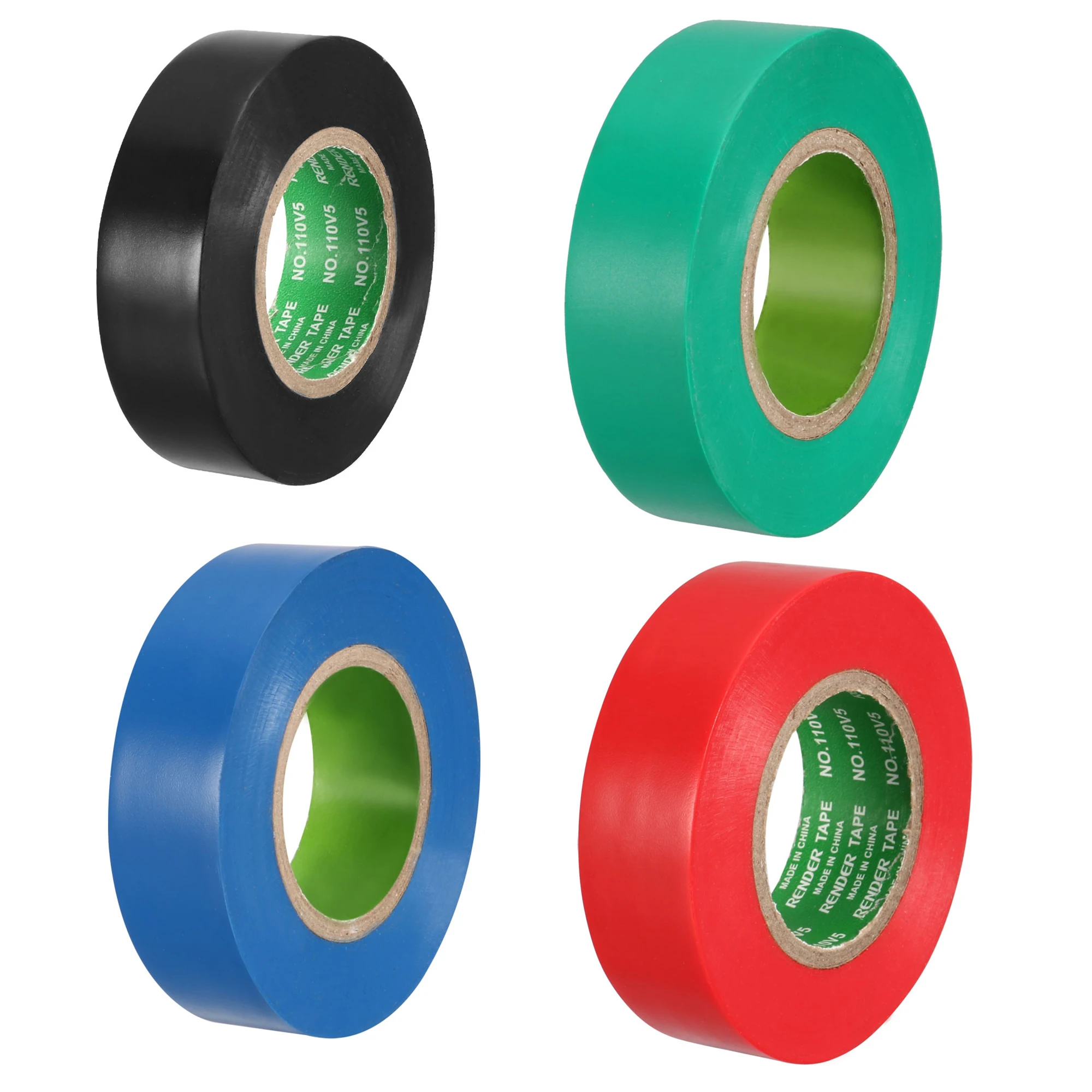 2Pcs-Electrical-Tape-PVC-Wear-resistant-Flame-Retardant-Lead-free ...
