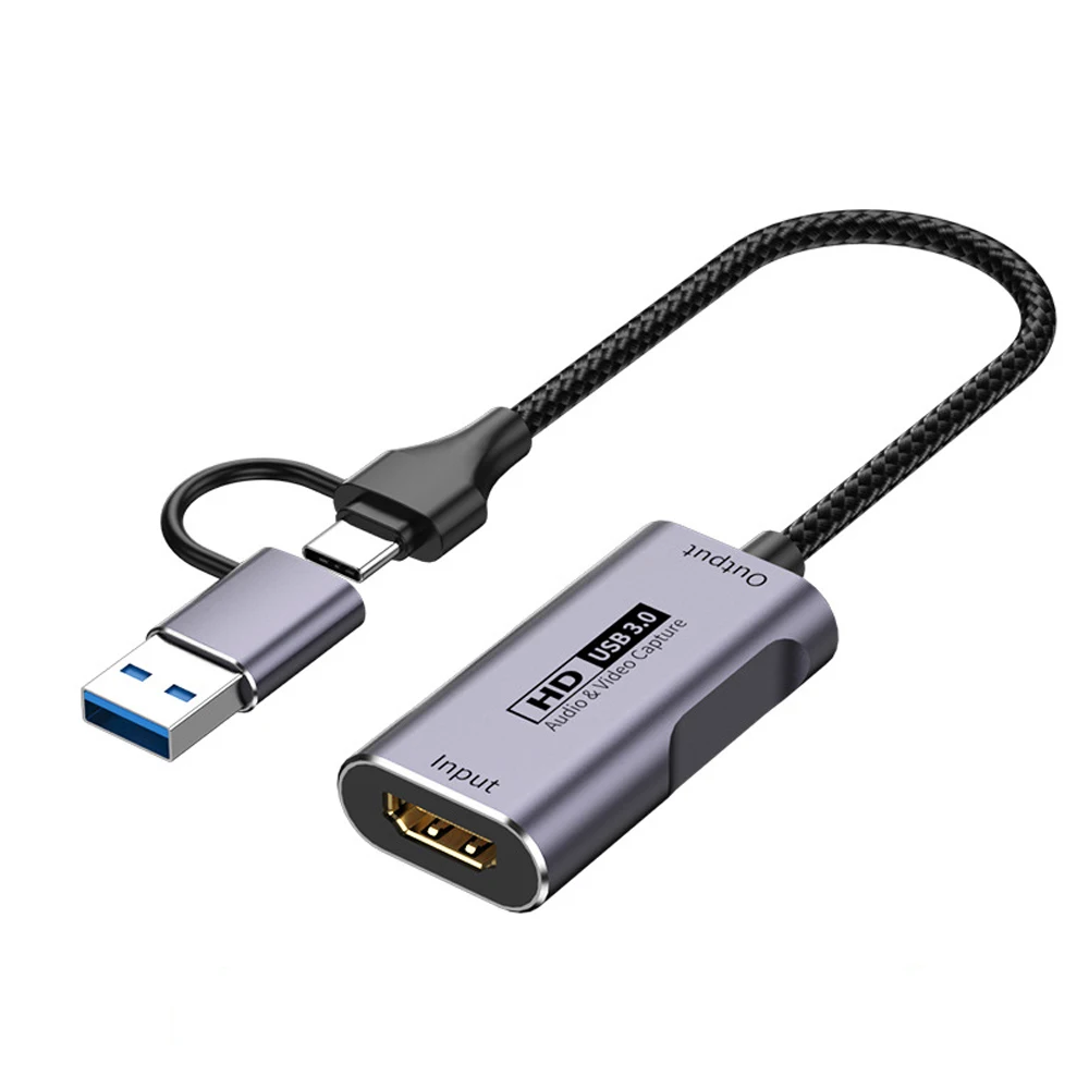 Gaming Video Capture Full HD 1080P Video Capture Card - USB 3.0 60FPS ...