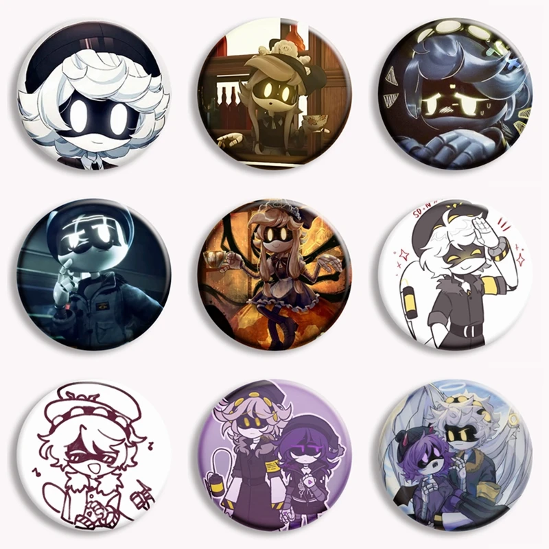 Murder-Drone-Uzi-x-N-Cute-Anime-Button-Pin-Creative-Cartoon-V-Fan-Art ...