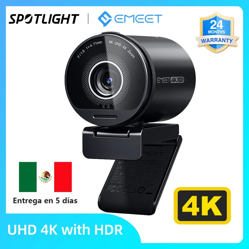 EMEET-4K-Webcam-Autofocus-1080p-60fps-HDR-Web-Camera-Low-Light-Live ...