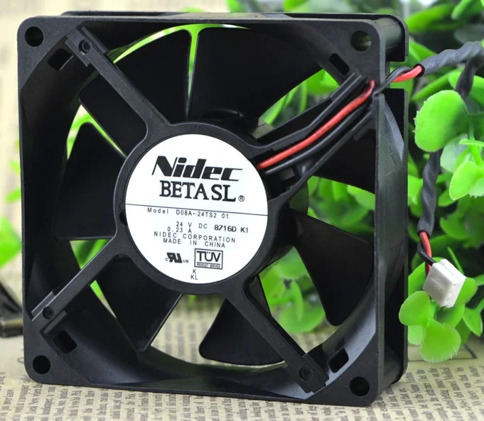 Novo inversor cooler fan para nidec D08A 24TS2 01 24v 0.23a 8cm ...