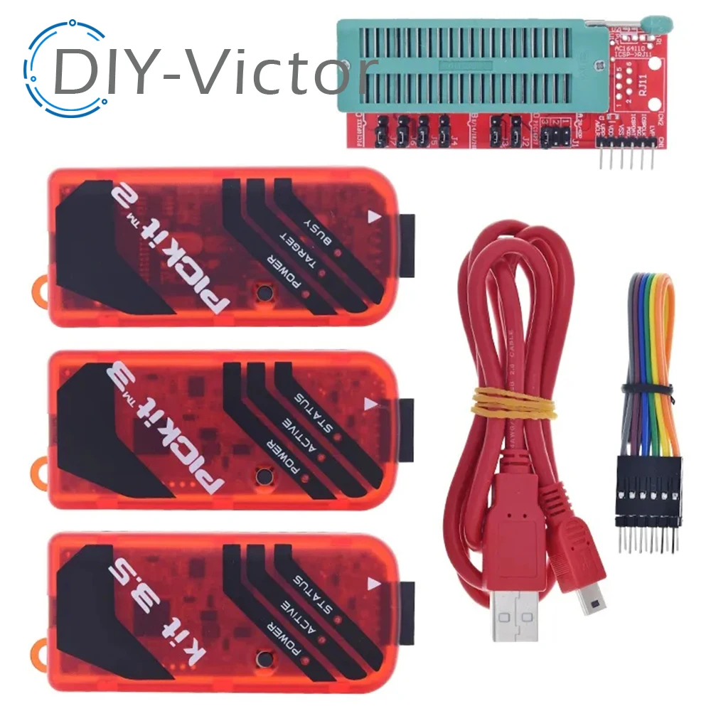 Programador-PICKit2-PICKIT3-PICKit3-5-PIC-ICD2-PICKit-2-PICKIT-3-PICKIT ...