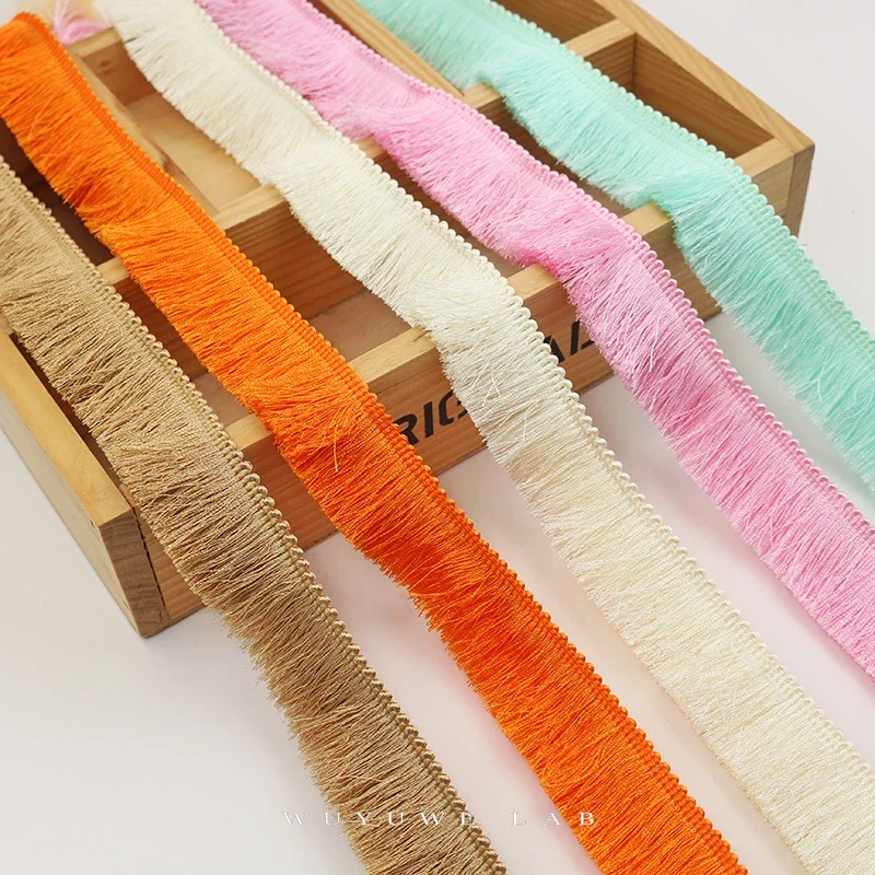 1m-Thick-Polyester-Lace-Fringe-Trim-Headgear-Clothing-Pillow-Decoration ...