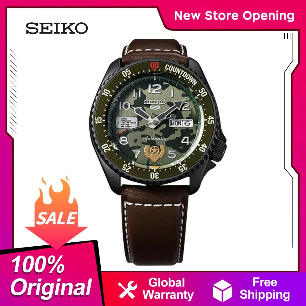 Original-New-SEIKO-5-Sports-Watchs-Automatic-Mechanical-10bar ...