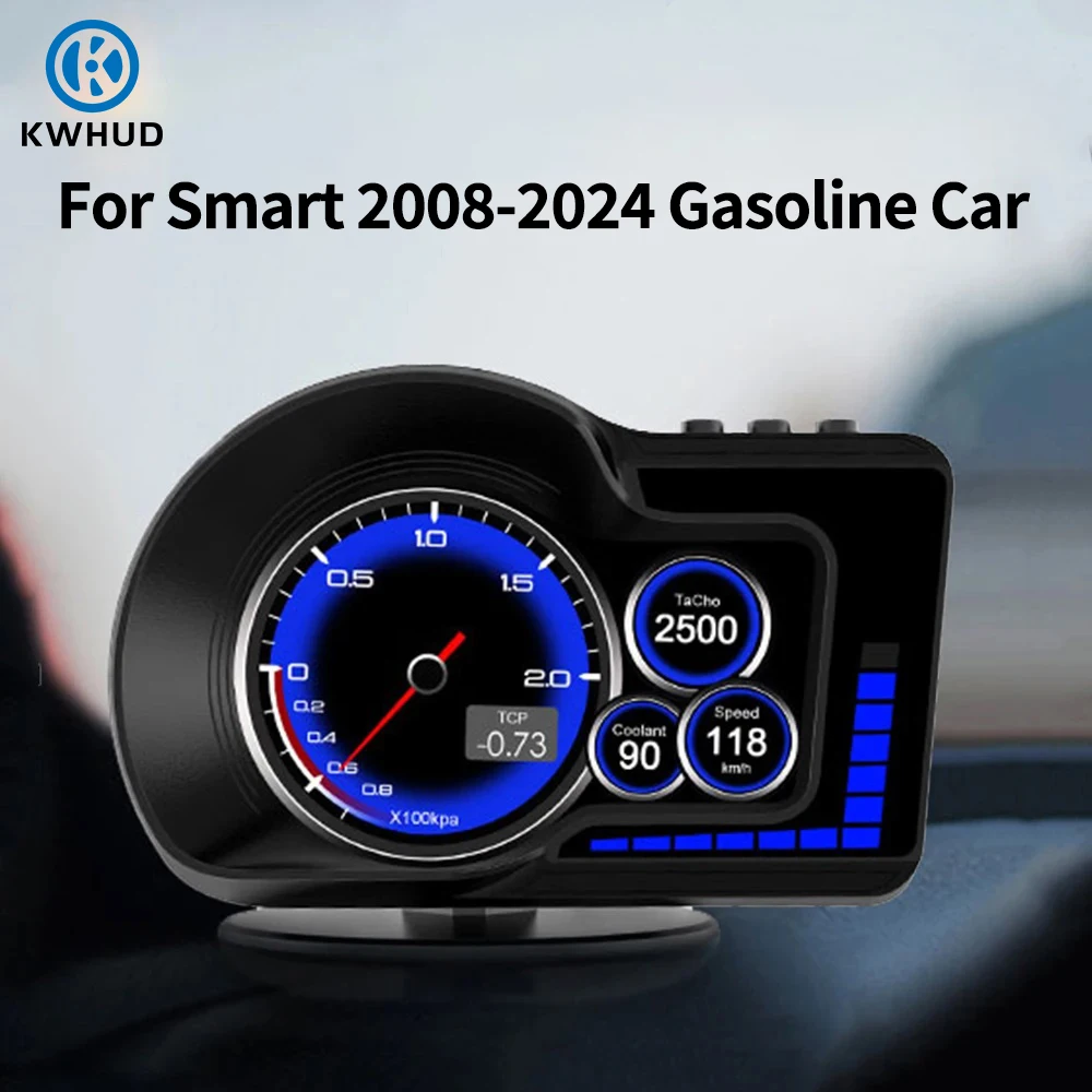 KWHUD HUD OBD2 Display On-board Computer Car Speedometer Water ...