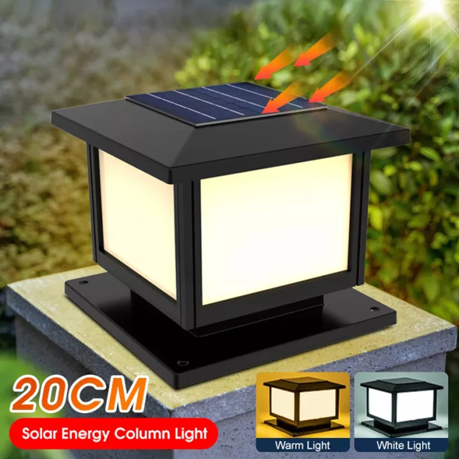 LED-Solar-Outdoor-Post-Light-Motion-Sensor-Outdoor-Wall-Light-for ...