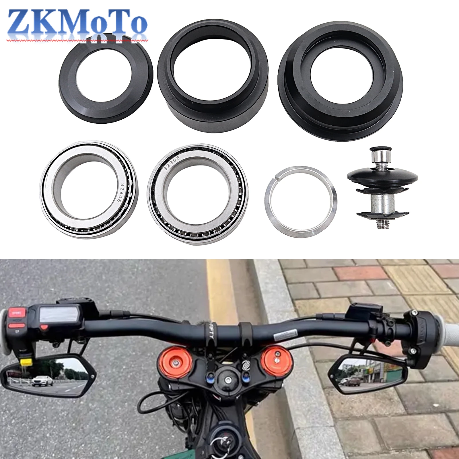 F-r-surron-headset-lager-rohr-licht-biene-x-motorr-der-dirtbike-offroad ...