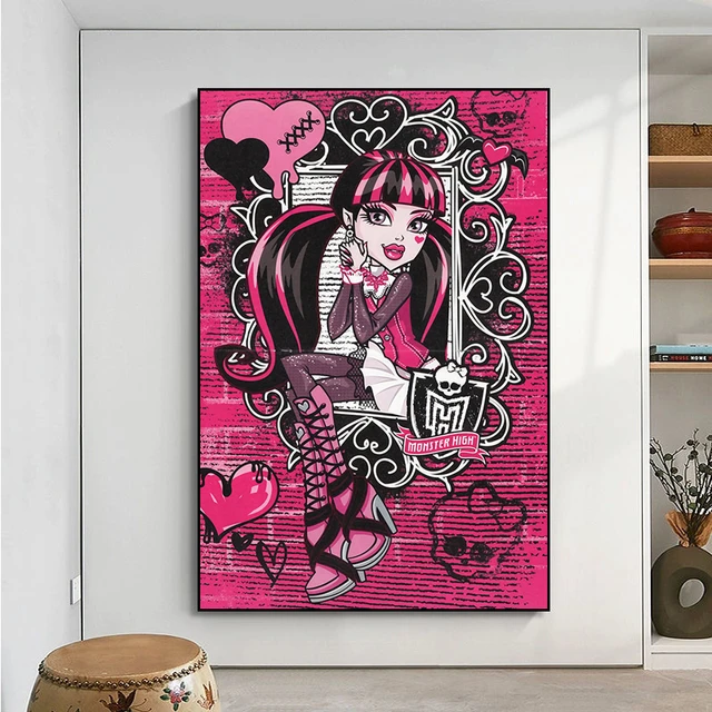 Monster High Wall Stencils
