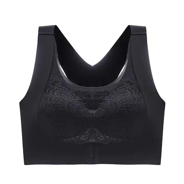 Front Closure Posture Corrector Bras Women Sports Underwear Bralette ...