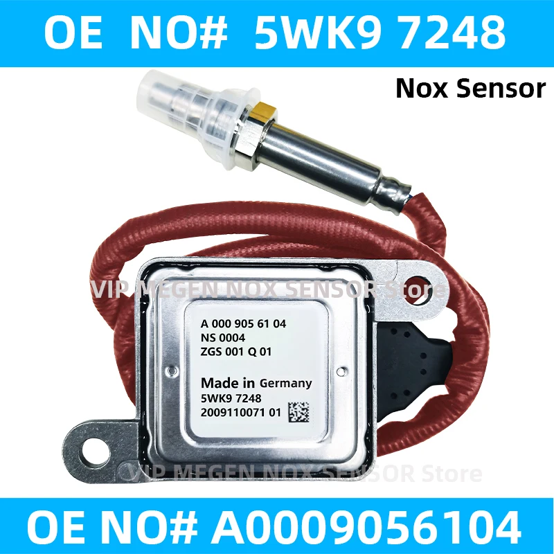 A0009056104-5WK97248-Original-New-Nitrogen-Oxygen-NOx-Sensor-12V-For ...