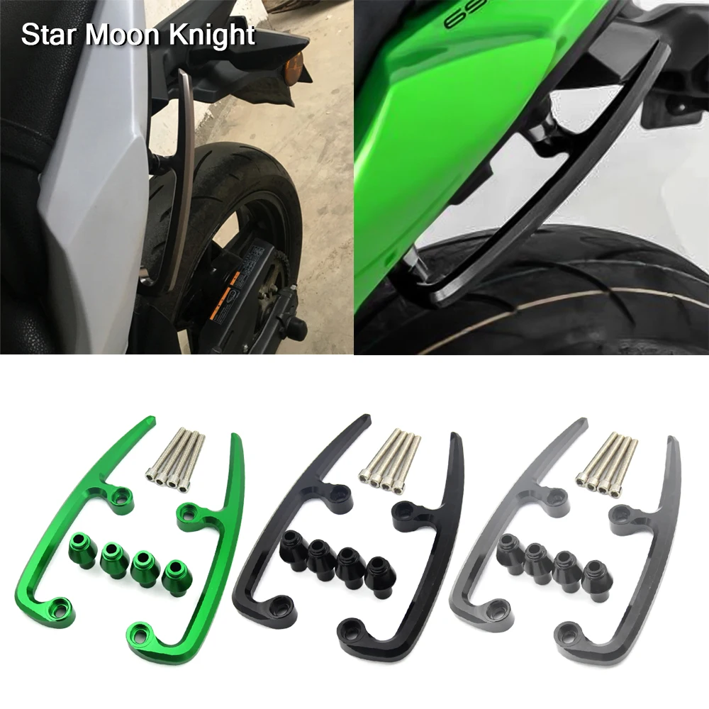 Rear-Seat-Rail-Kit-For-Kawasaki-Z650-2017-2018-2019-Ninja-650 ...