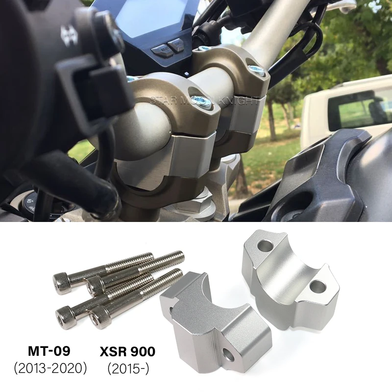 Handlebar-Riser-Clamp-For-Yamaha-MT-09-MT09-MT-09-2013-2020-XSR900-XSR ...