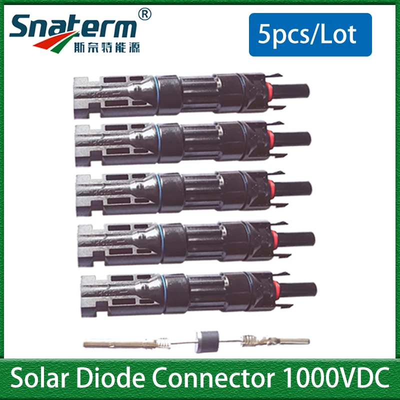5-Pieces-x-PV-Diode-PV-Connector-IP68-Waterproof-with-20A-15A-10A ...