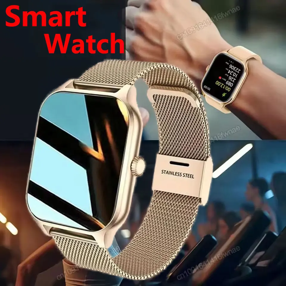 Smart Watch GTS Men Women 1.77 Full Touch Screen Sports Fitness Watch ...