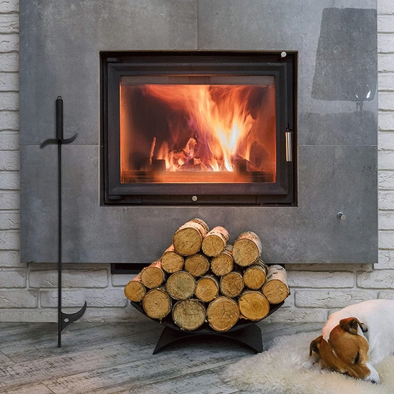 Fireplace Poker Metal Fire Pit Poker Stick 40'' Indoor Outdoor Fire ...