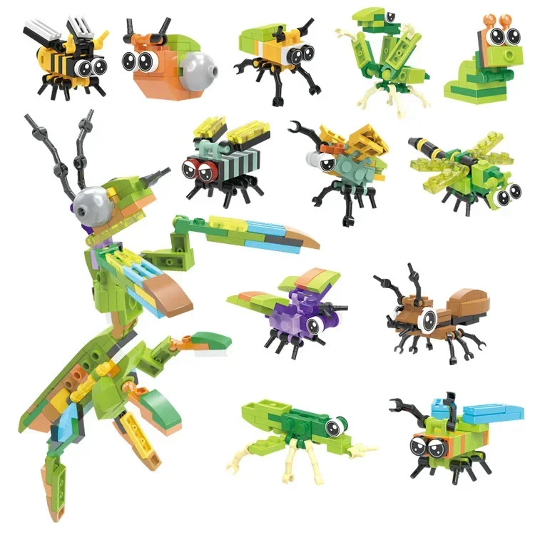 12-in-1-Mini-Insect-Animal-World-Praying-Mantis-Spelling-Building ...
