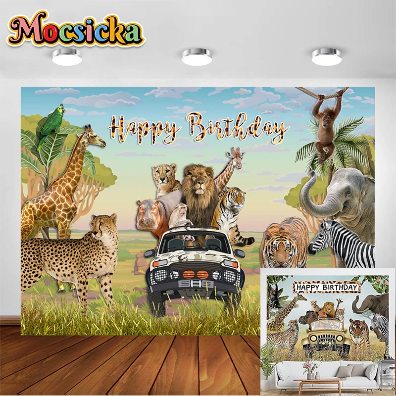 Happy Wild Animals