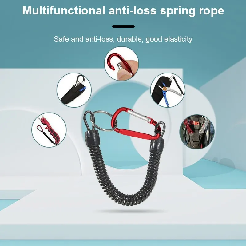 Spring Rope Multifunctional Mountaineering Buckle 3pcs Road Yatong Loss ...