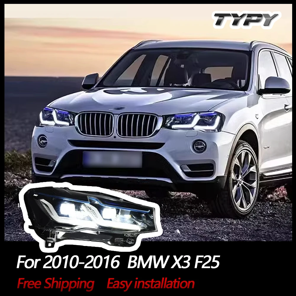 TYPY-LED-Front-Lamp-For-BMW-X3-2010-2016-X4-F26-F25-Headlight-Assembly ...