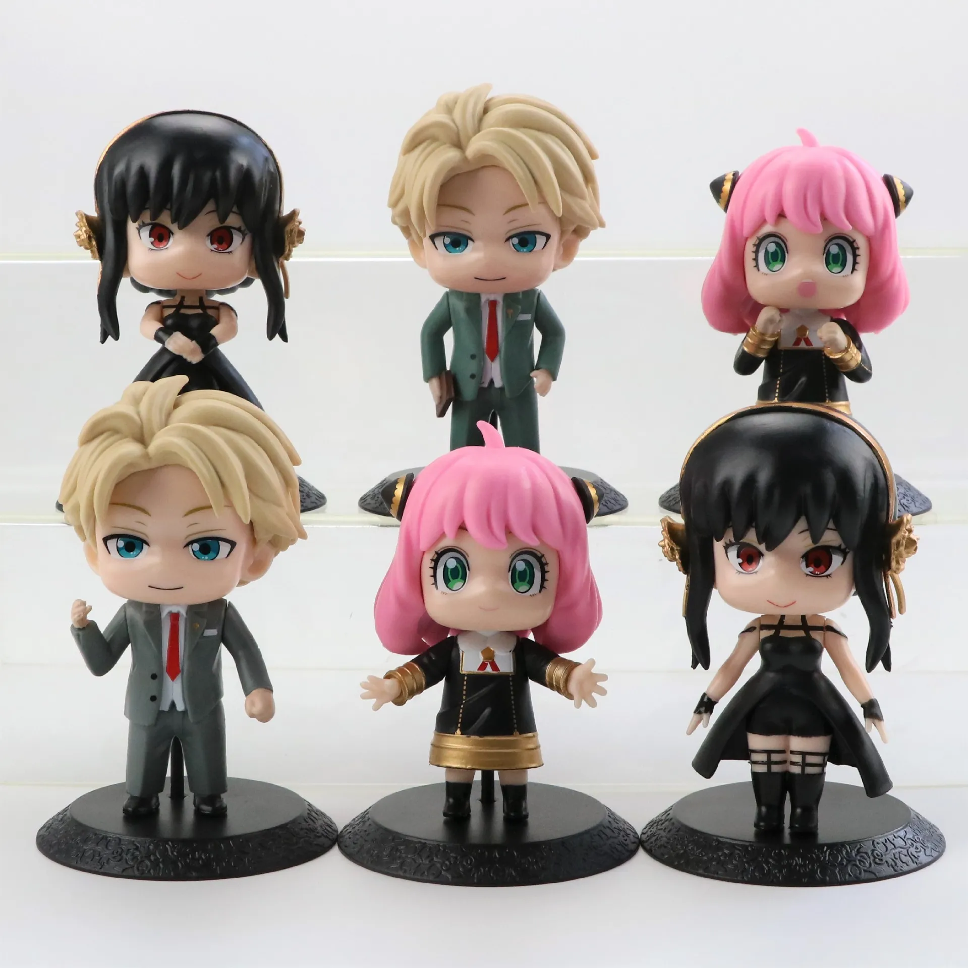6pcs/set Spy X Family Figure Toys Pvc Spy Family Anya Forger Anime ...
