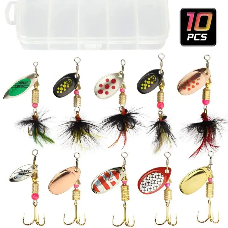 Metal-Spoon-Spinner-Lure-2-to-8g-3-5g-10pcs-Lot-Spoonbait-Crankbaits ...