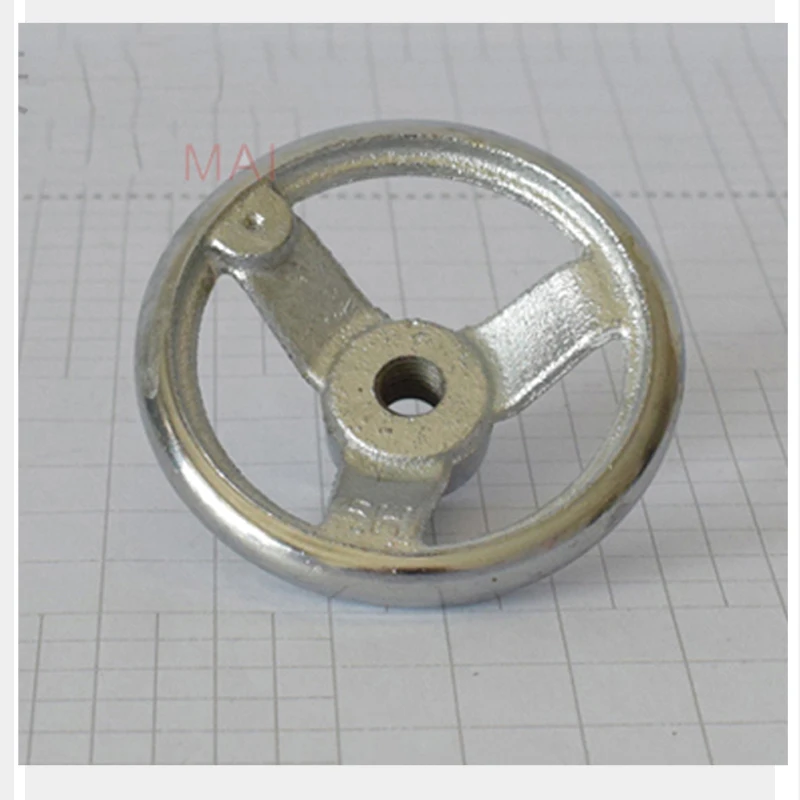 4-100mm-Solide-Metall-Handrad-Fr-sen-Maschine-CNC-Drehmaschine-Hand-Rad ...