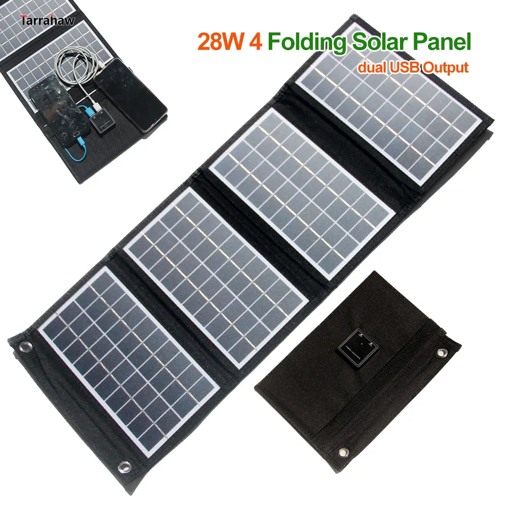 Solar-Panel-Folding-Pack-28W-21W-14W-5V-Photovoltaic-Charger-Solar ...
