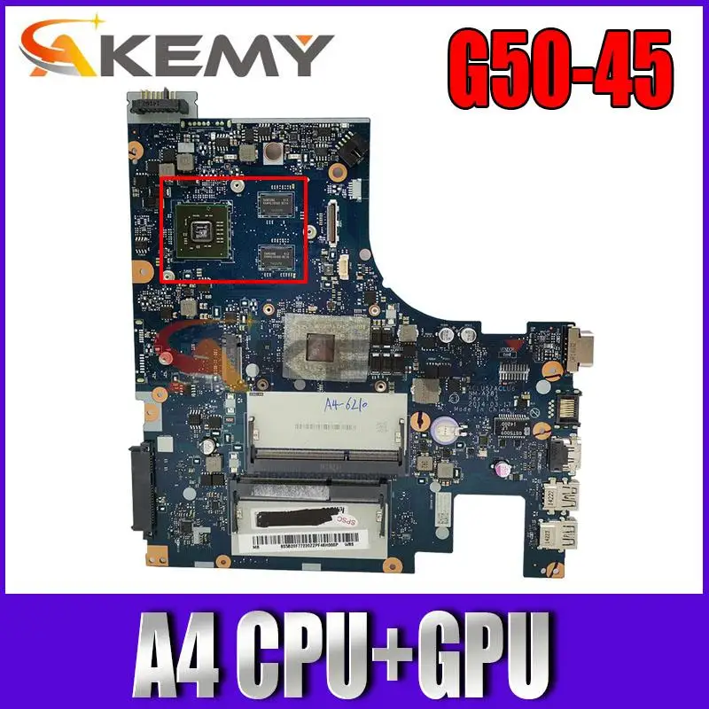 FAST SHIPPING,BRAND NEW, ACLU5 / ACLU6 NM A281 G50 45 LAPTOP MOTHERBOARD FOR LENOVO G50 45 ...