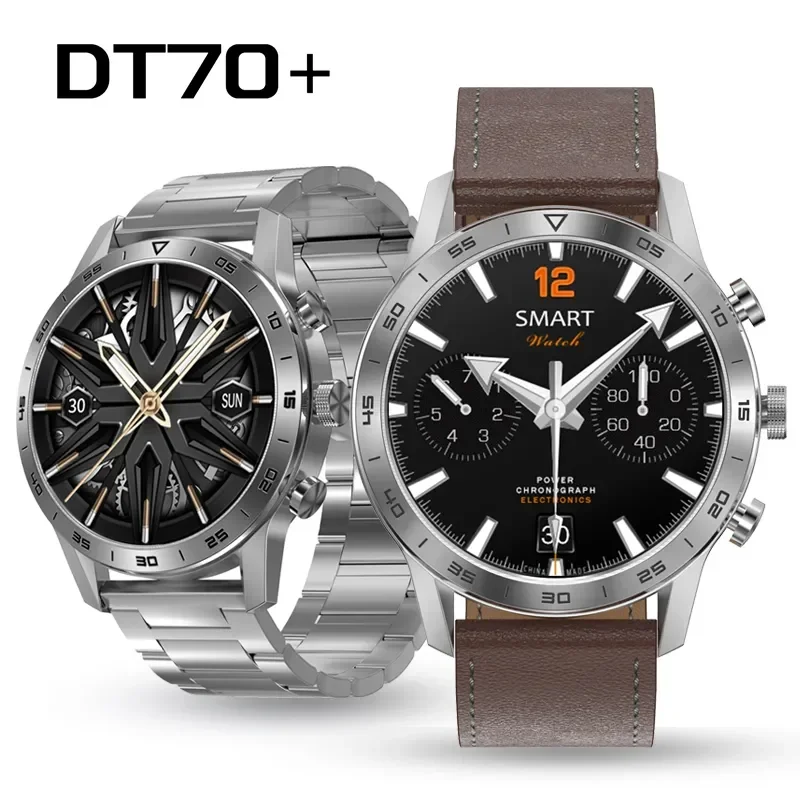 DT70-Plus-Smart-Watch-Stainless-Steel-Business-Men-Fitness-Wristwatch-1 ...