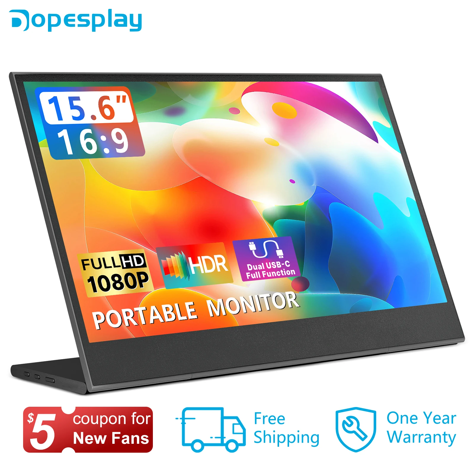 Dopesplay-Monitor-port-til-de-15-6-pulgadas-pantalla-externa-de-1080P ...