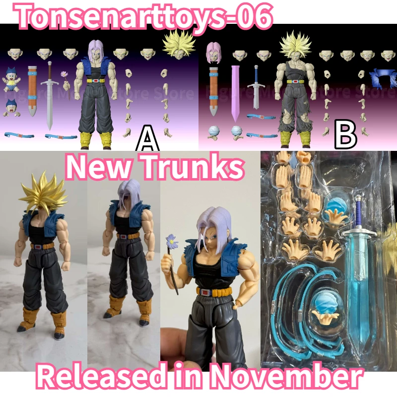 Tonsenarttoys-Dragon-Ball-Z-SHF-Super-Saiyan-SSJ-SSJ2-Trunks-Majin-Buu ...