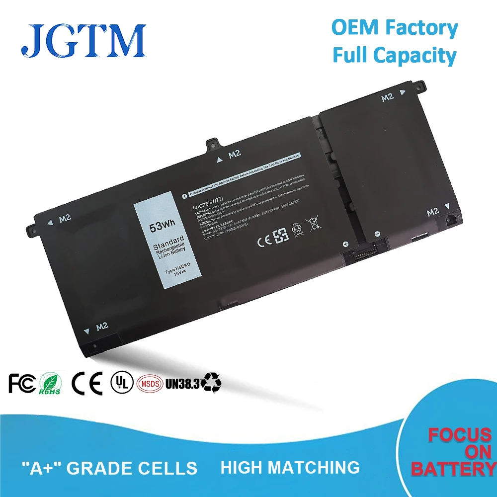 15V-53Wh-H5CKD-Laptop-Battery-Compatible-for-Dell-Inspiron-5400-5406 ...
