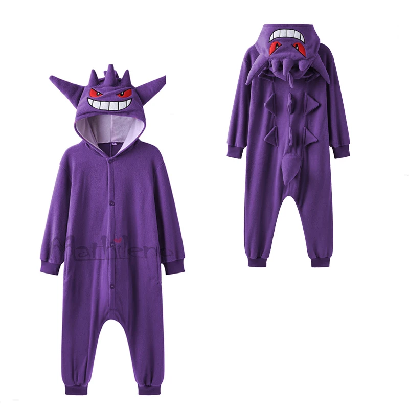 Cute Onesie for Kids Cosplay Costume Halloween Pajamas One-Piece ...