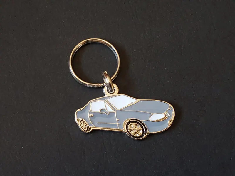 Keychain-Honda-DelSol-CRX-Civic-Del-Sol-S-Si-Vtec-TransTop-grey-profile ...
