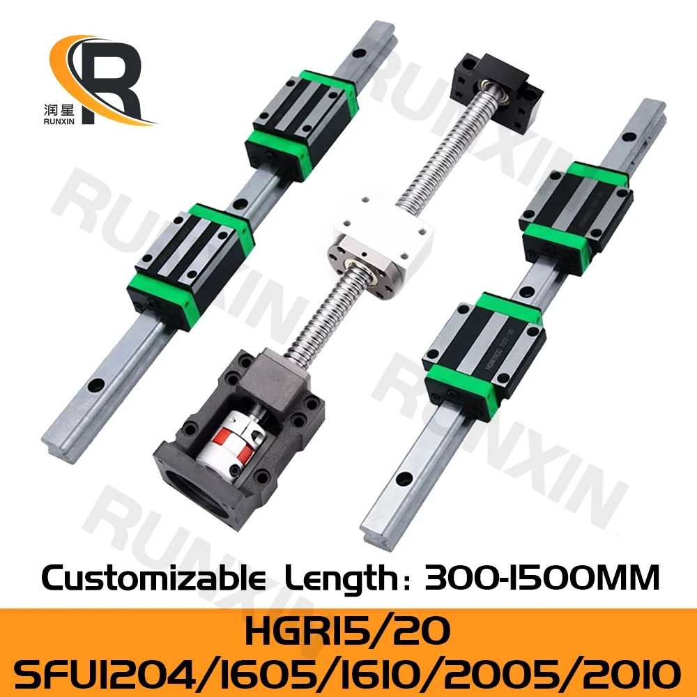 RXTNC-SFU1204-SFU1605-SFU1610-SFU2005-SFU2010-HGR15-HGR20-CNC-L300 ...