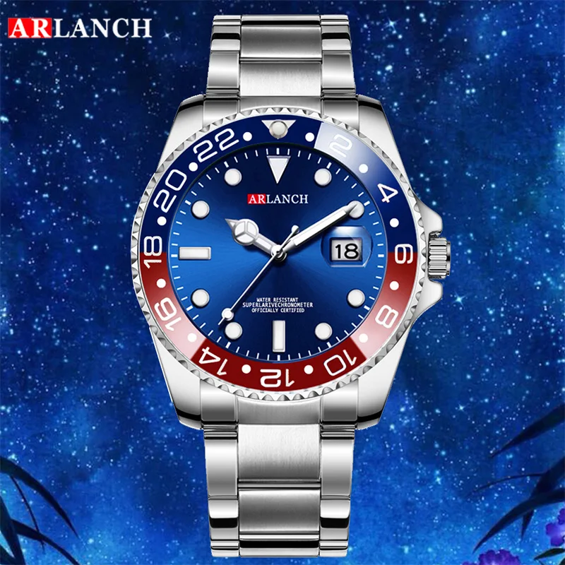 ARLANCH-reloj-anal-gico-de-cuarzo-y-acero-para-hombre-accesorio-de ...