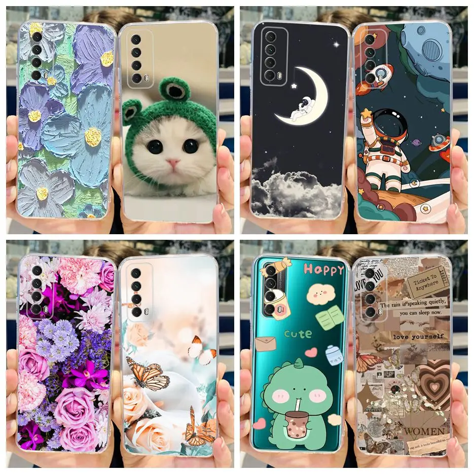 For-Huawei-P-Smart-2021-Case-PPA-LX1-PPA-LX2-New-Fashion-Painted-Cover ...